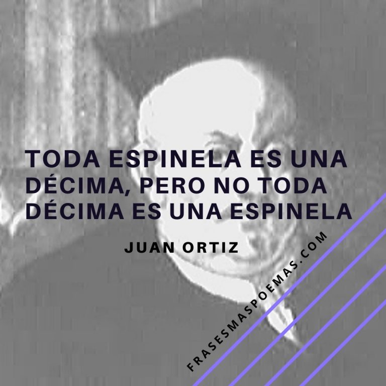 Toda espinela es una décima - Frases más poemas