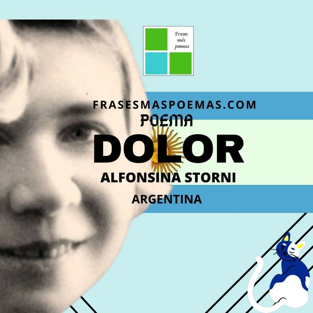 "Dolor" de Alfonsina Storni (Poema) - Frases más poemas