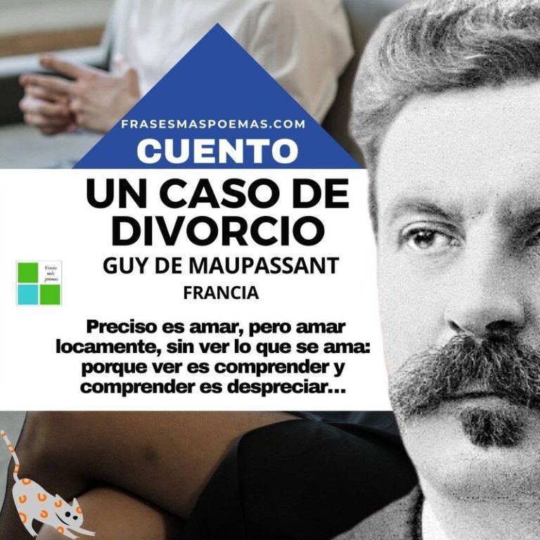 "Un caso de divorcio" de Guy de Maupassant (Cuento) - Frases más poemas