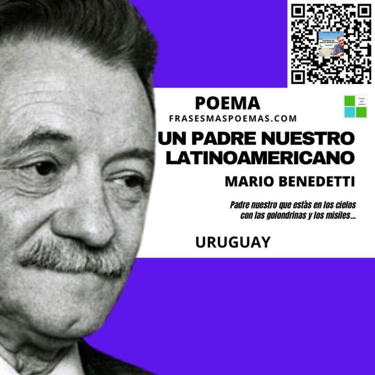 "Un padrenuestro latinoamericano" de Mario Benedetti (Poema) - Frases ...