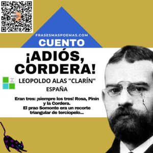 "¡Adiós, Cordera!" de Leopoldo Alas "Clarín" (Cuento) - Frases más poemas